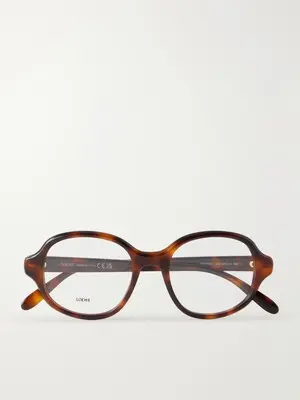 Loewe Round Frame Optical Glasses - Brown