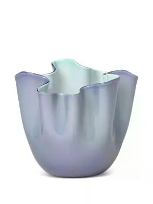 VENINI Fazzoletto Ruffled Vase