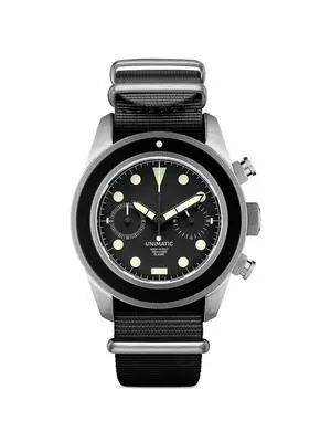 UNIMATIC Modello Tre Chronograph 40mm Watch - Black