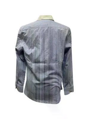 Gucci Striped Button-front Shirt - Blue