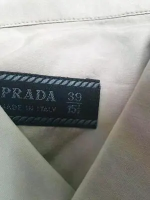 Prada Short-sleeve Button-down Shirt