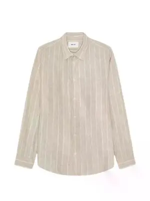 Nn07 Enzo Striped Long-sleeve Shirt