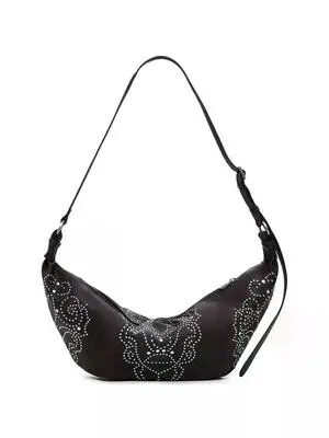 Desigual Studded-embellishment Floral-design Shoulder Bag