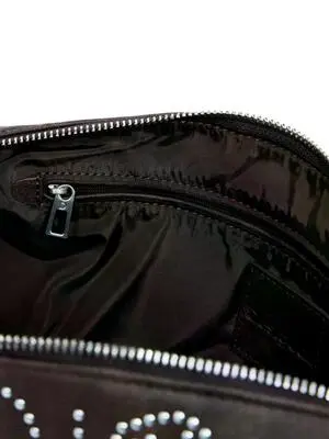 Desigual Studded-embellishment Floral-design Shoulder Bag