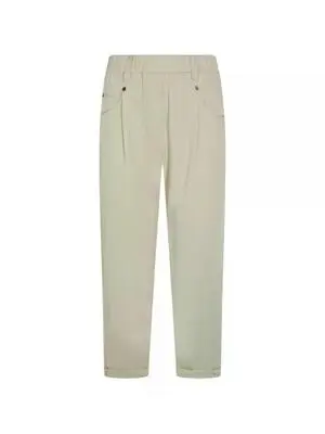Brunello Cucinelli Tapered Trousers - Neutrals