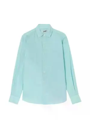 MC2 SAINT BARTH Embroidered-logo Cotton Shirt