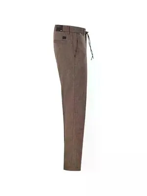 BOSS Drawstring Trousers - Brown