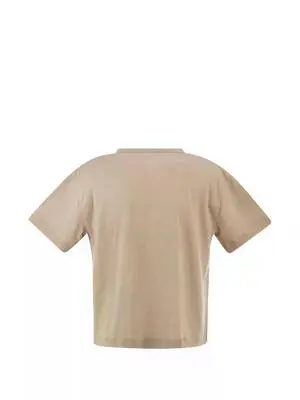 Majestic Filatures V-neck T-shirt With Side Slits