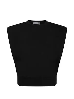 DOUUOD Padded-shoulder Vest