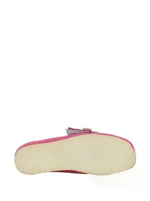 Clarks Wallabee Suede Loafers - Pink