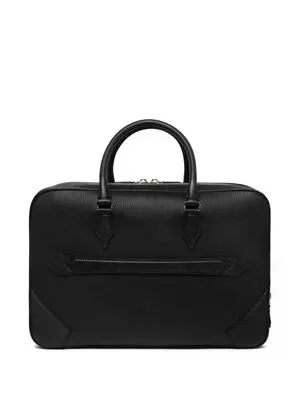 Montblanc Grained Leather Briefcase - Black