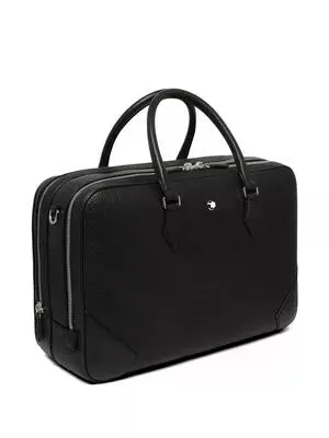 Montblanc Grained Leather Briefcase - Black