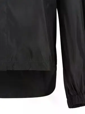 DOUUOD Band-collar High-low Shirt