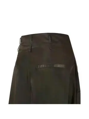 HUI MILANO Pleated Zip-detail Cargo Pants