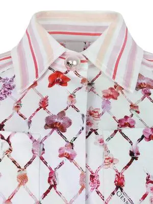 GENNY Floral-print Sleeveless Top