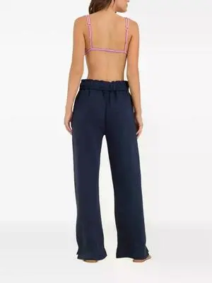 OCEAN DRIVE Fleece Drawstring Track Pants