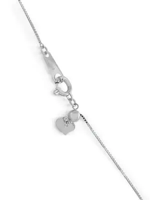 LB EXCLUSIVE 18k White Gold Peridot And Diamond Necklace