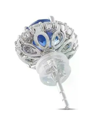 LB EXCLUSIVE Sapphire And Diamond Earrings