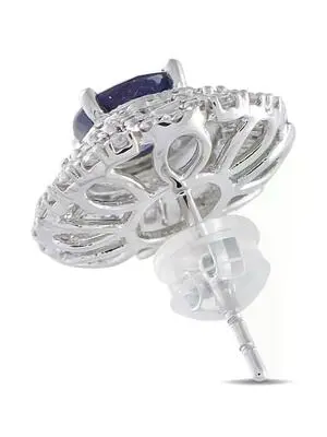 LB EXCLUSIVE Sapphire And Diamond Earrings
