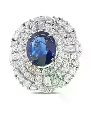 LB EXCLUSIVE Sapphire And Diamond Earrings