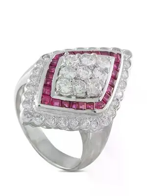 LB EXCLUSIVE Diamond And Ruby Ring