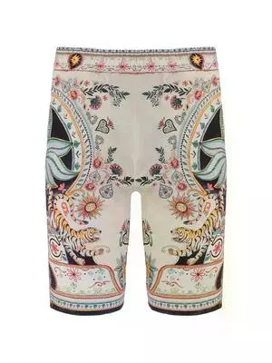 Just Cavalli Printed Drawstring Shorts