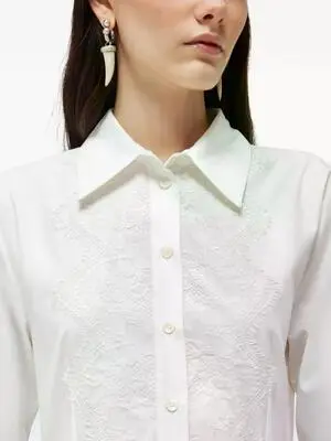 BLUGIRL Lace-panelled Tiered Dress