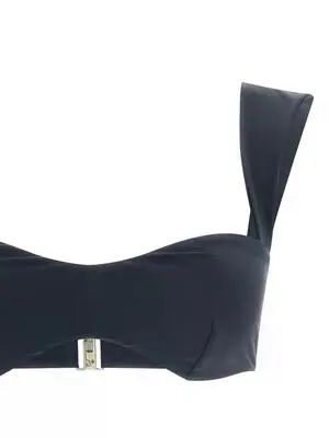 Magda Butrym Wide-strap Bikini Top - Blue