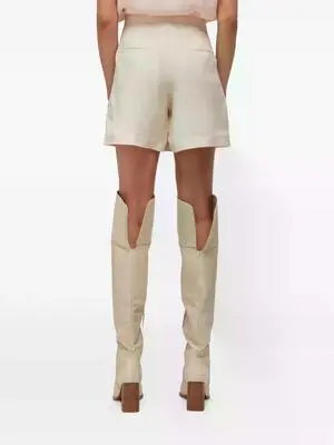 BLUGIRL Floral-embroidered High-waisted Shorts