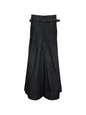 Junya Watanabe Contrast Stitching Jeans For Women