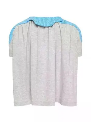 Ashley Williams Panelled Pillbox T-shirt