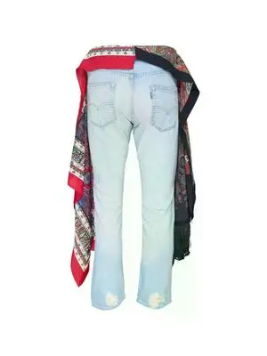 Junya Watanabe X Levi's Scarf-detail Jeans