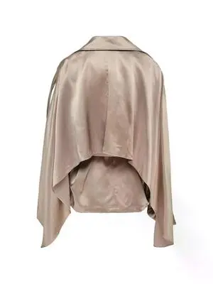 CLUB21 COLLECTION Amelie Silk-satin Jacket