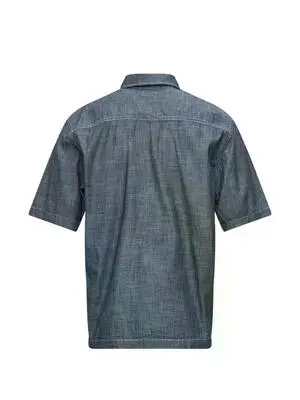 C.P. COMPANY Chambray Short Sleeve Button Shirt