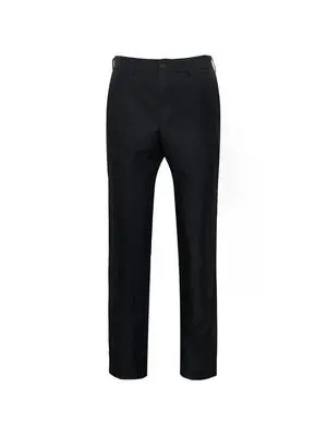 Comme Des Garçons Twill Button Trousers