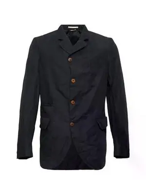 Comme Des Garçons Garment-dyed Single-breasted Jacket