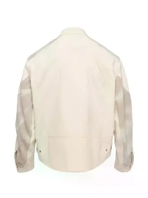 JIYONGKIM Sun-bleached Biker Jacket