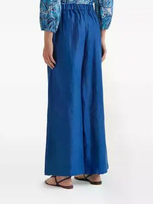 Malìparmi Floral-jacquard Trousers