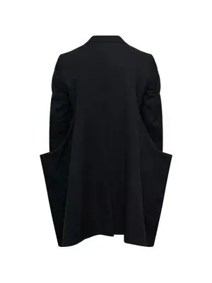 Comme Des Garçons Relaxed-fit Draped Coat