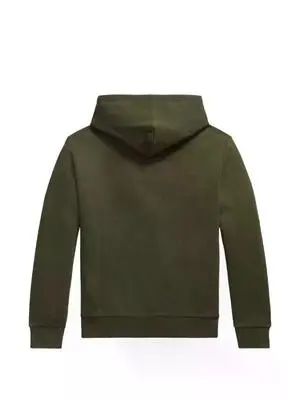 Polo Ralph Lauren Logo-embroidered Hoodie - Green
