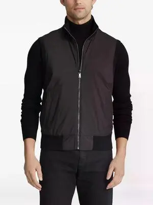 Polo Ralph Lauren Logo-embroidered Reversible Gilet - Black