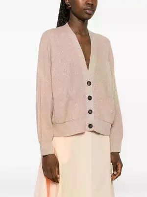 Brunello Cucinelli Ribbed Knit Cardigan