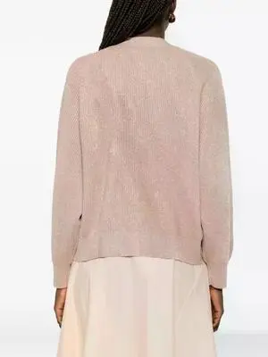 Brunello Cucinelli Ribbed Knit Cardigan