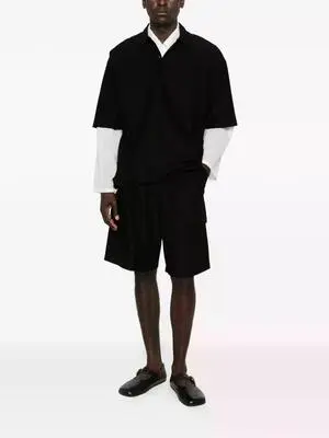 Comme Des Garçons Cargo Shorts With Drawstring Waist