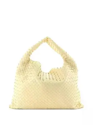 Bottega Veneta Hop Intrecciato Leather Large Hobo Bag