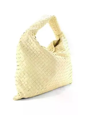 Bottega Veneta Hop Intrecciato Leather Large Hobo Bag