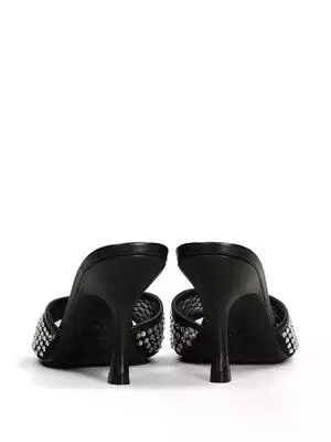 STUART WEITZMAN Crystal-embellished Sandals - Black