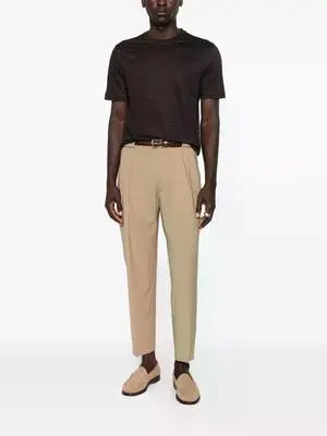 BRIGLIA 1949 Pleated Tapered Trousers