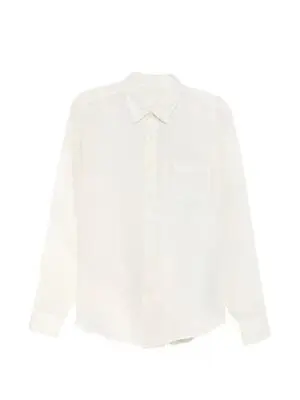 120% Lino Chest-pocket Shirt - Neutrals