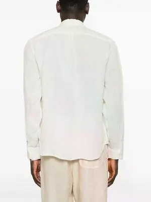 120% Lino Chest-pocket Shirt - Neutrals